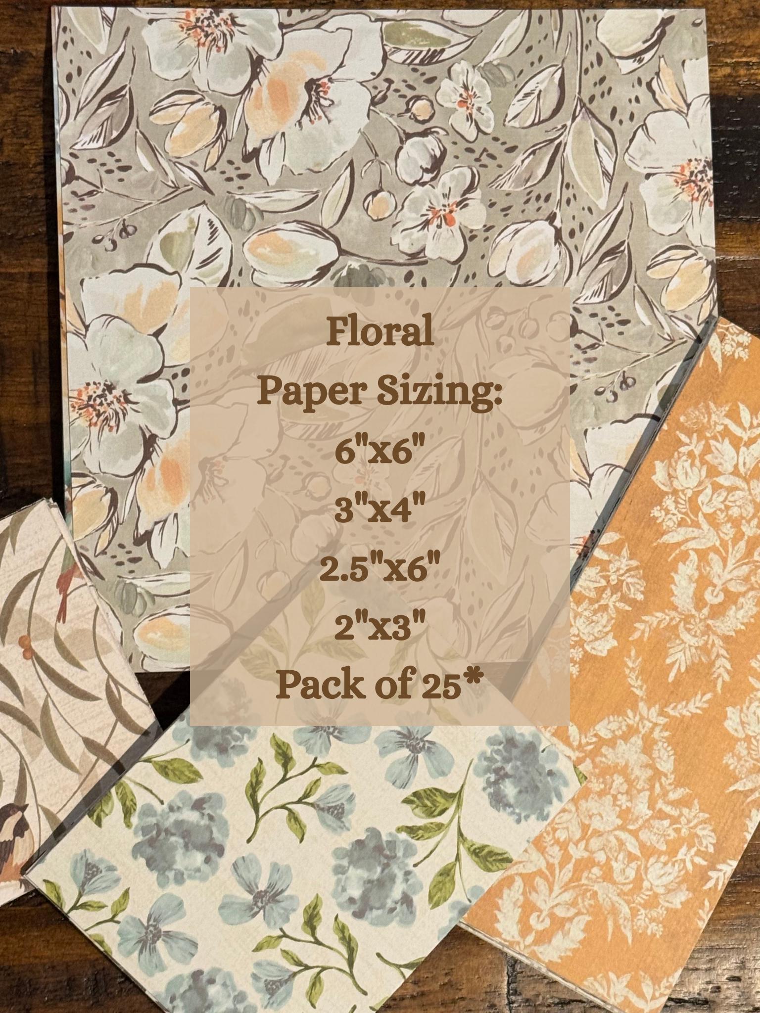 Decorative Paper Bundles for Scrapbooking/journaling - Etsy