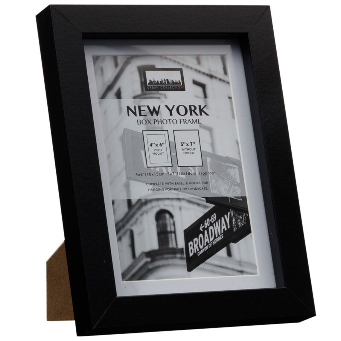White & Black New York Photo Frame 7"x5" , 6"x4" - Quick Dispatch Free ...
