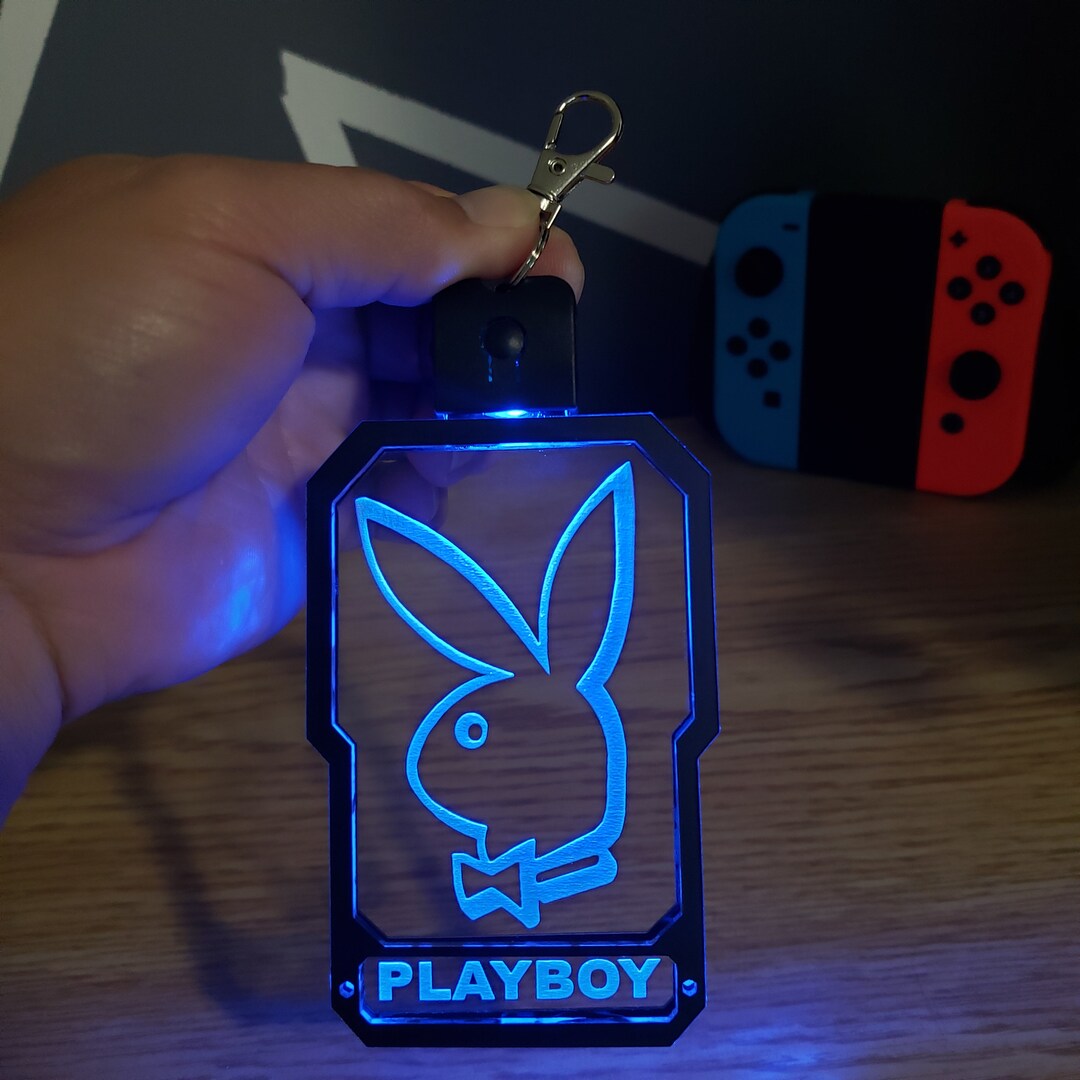 Custom Led Light Keychain/badge - Etsy
