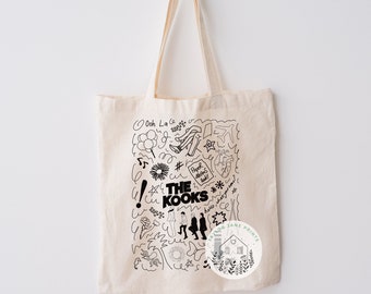 Doodle Tote Bag | Etsy