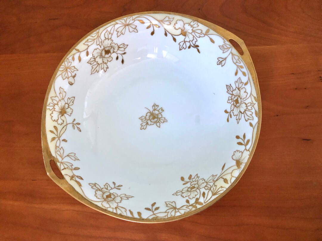 Vintage Morimura NORITAKE Japan Gold Floral Hand Painted Bowl 1910s - Etsy