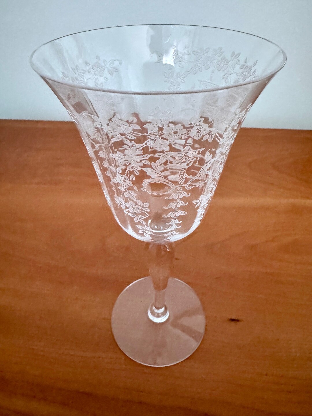 Vintage Single Morgantown Mikado Water Wine Goblet Optic Glass (1899 ...