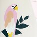 Tropical Bird Greetings Card Pink Bird Card Bird Card Bird - Etsy