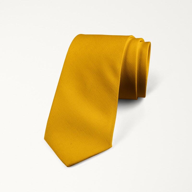 Yellow Tie - Etsy