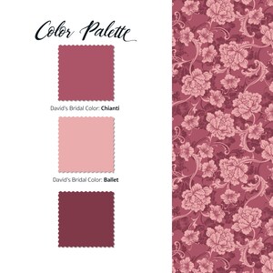 Chianti Ballet Floral Tie, Dusty Rose Pink Wedding Necktie, Groom and ...