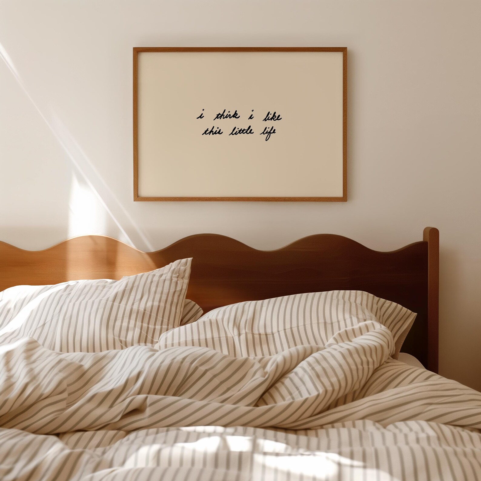 Typography Art Print: I Think I Like This Little Life (digital Download ...