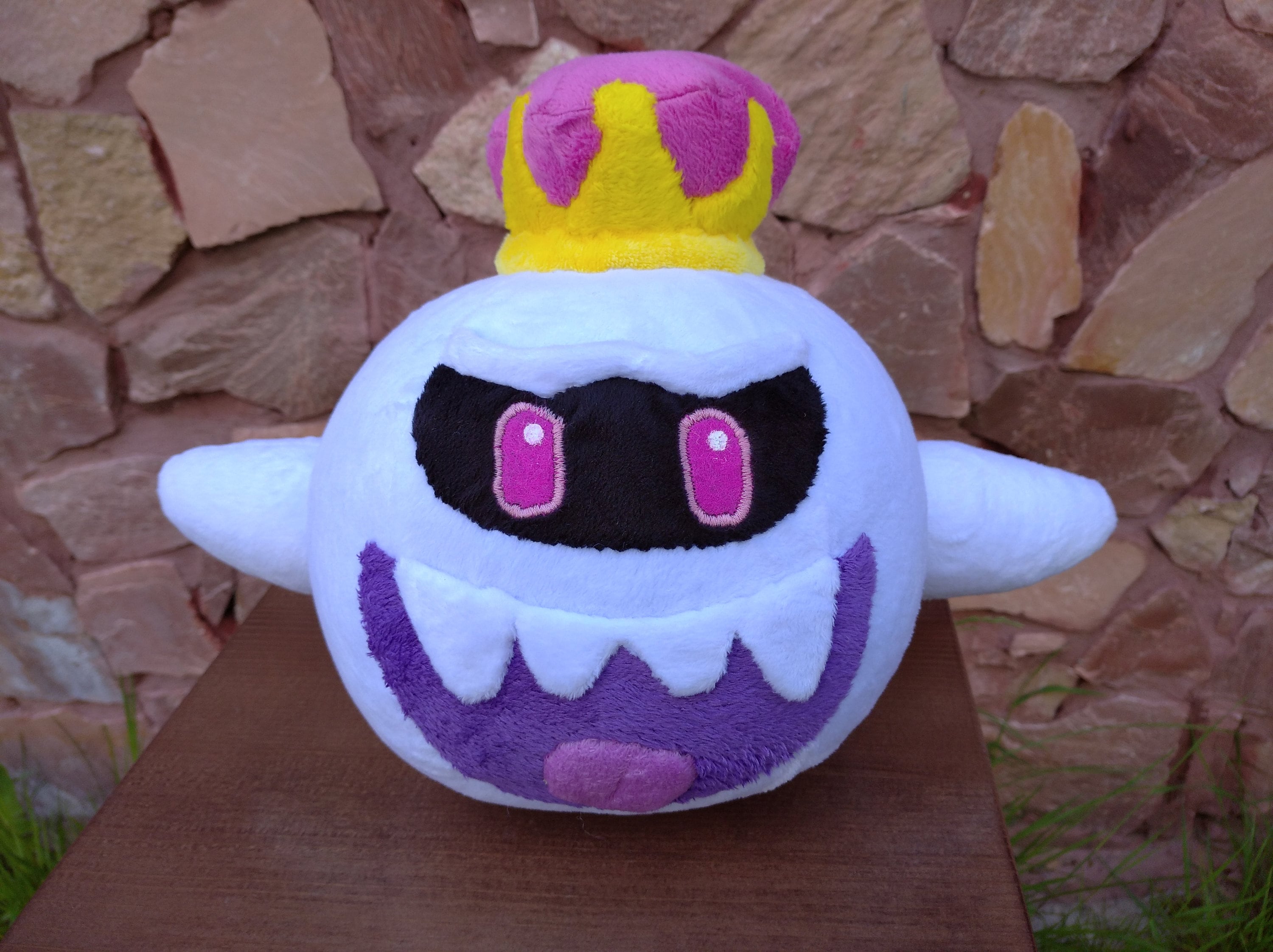 Custom Plush Inspired by King Boo From Mario. Please Sed Us - Etsy UK