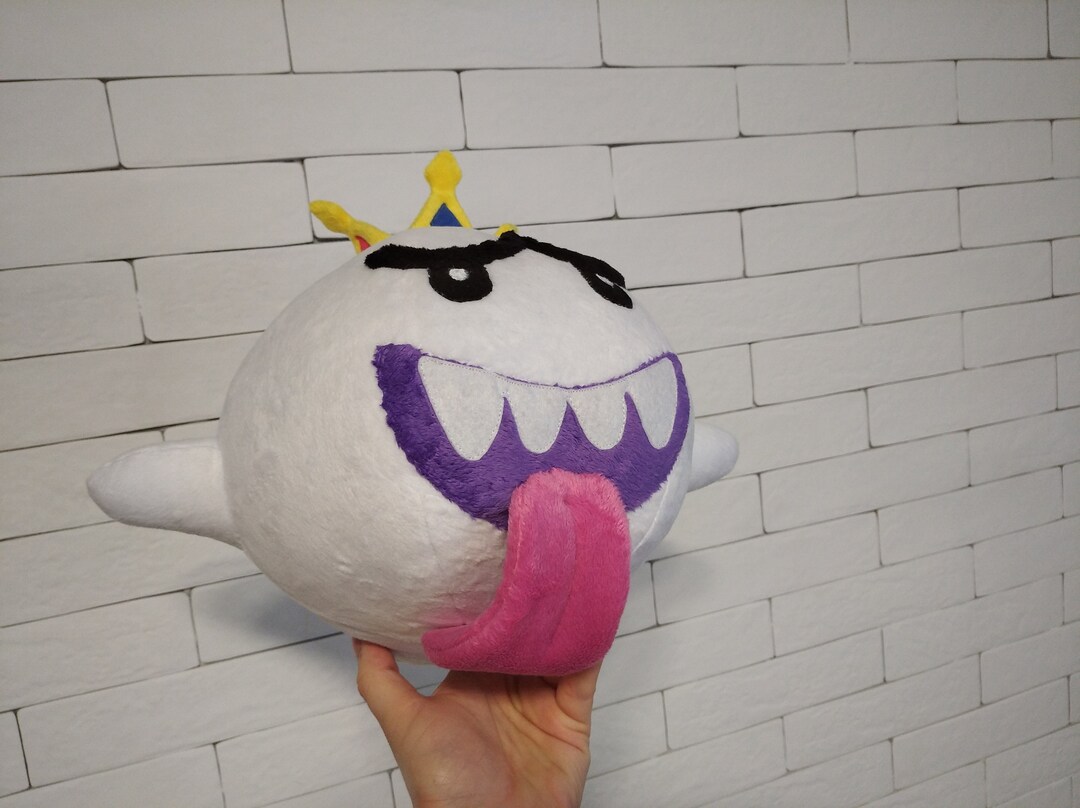 King Boo Plush Toy . Custom Plush, Inspired by King Boo, From Mario ...
