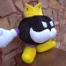 Custom Plush Inspired by King Bob-omb Super Mario Party Plush Minky 30 ...