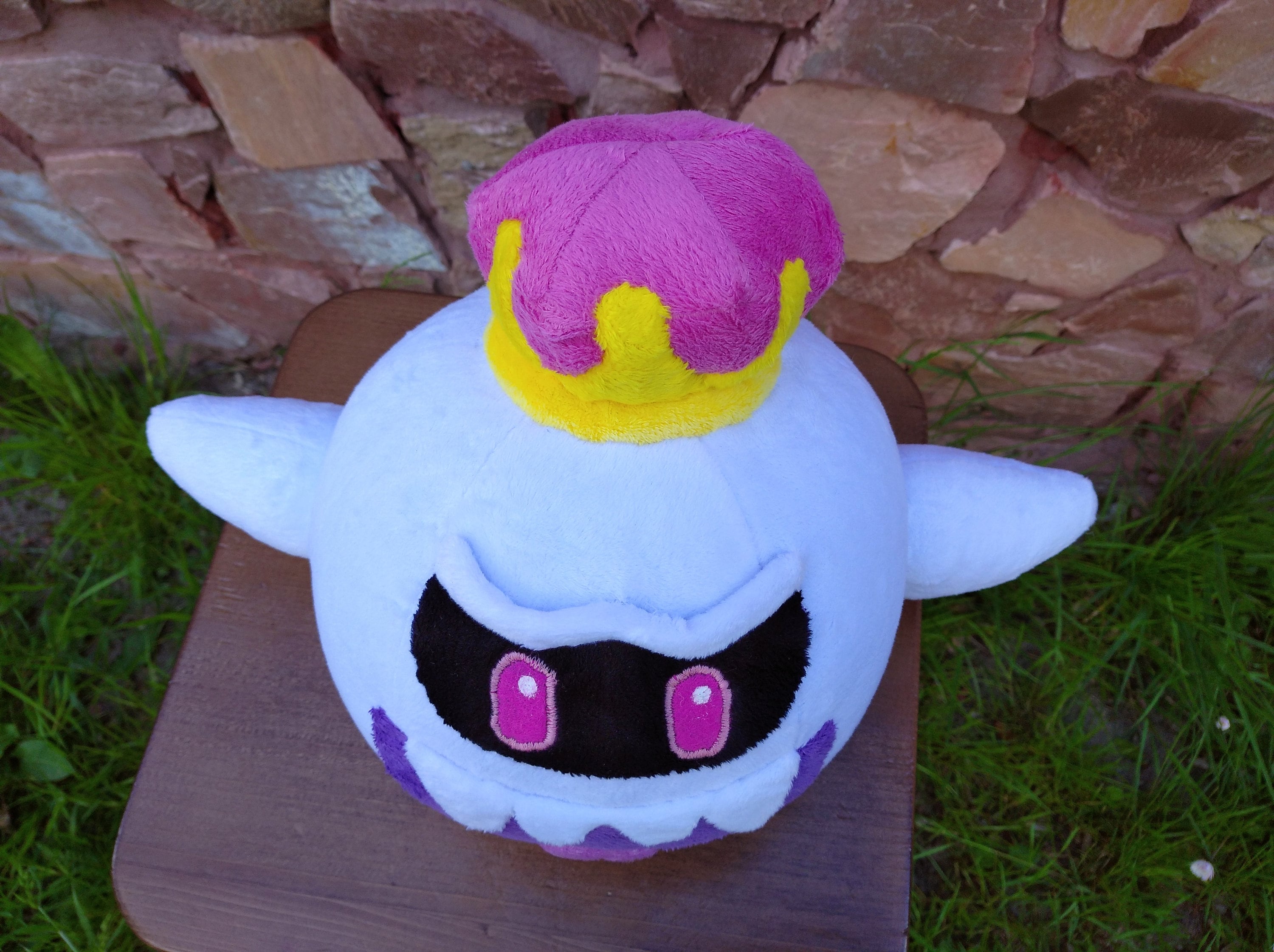 Custom Plush Inspired by King Boo From Mario. Please Sed Us - Etsy