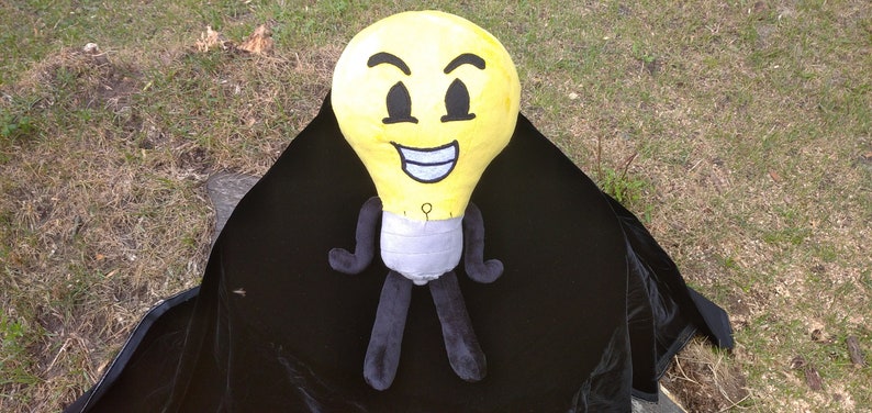 BFDI Toy Plush. Toy Light Bulb Inanimate Insanity. Custom - Etsy