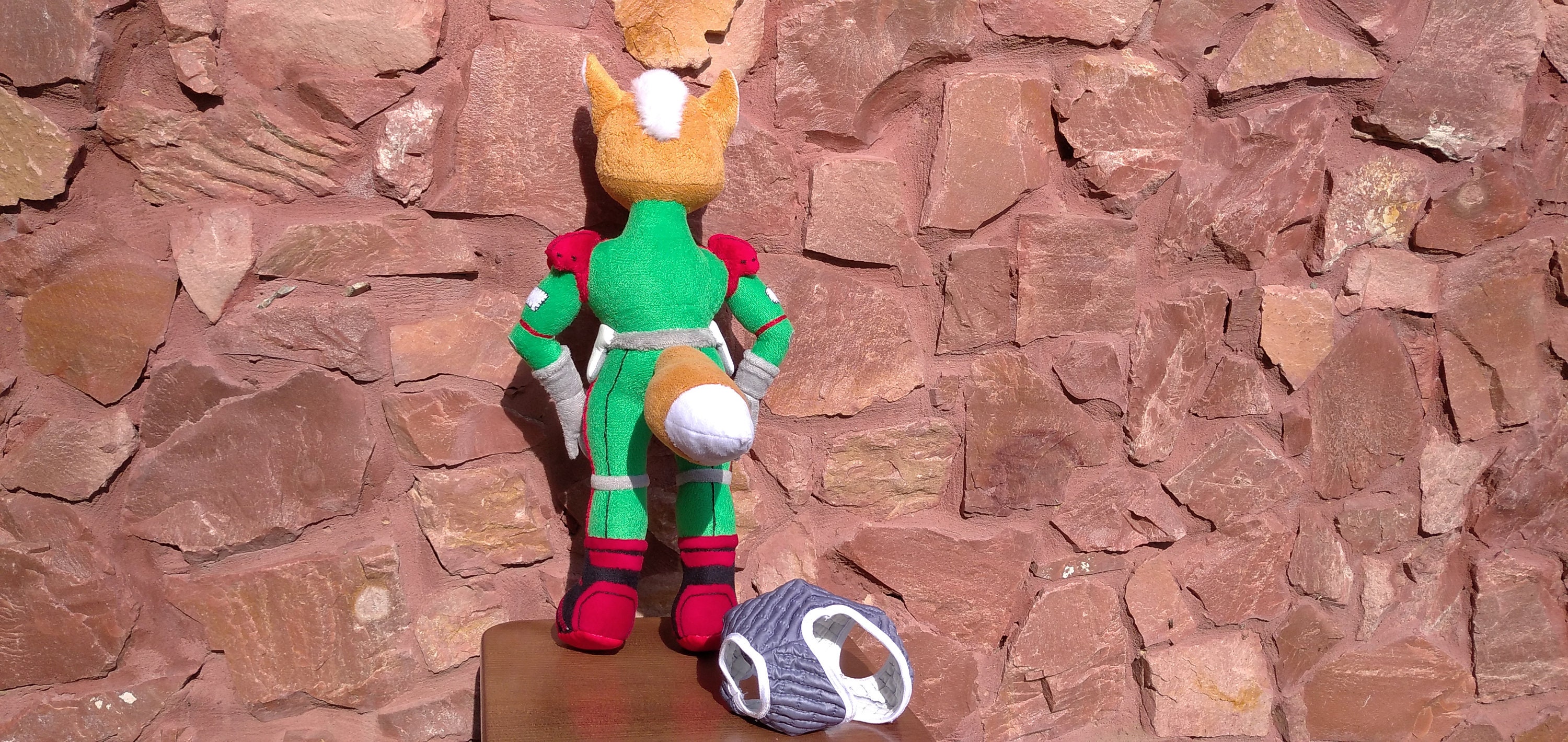 Fox. A plush toy inspired by Fox McCloud from the Star Fox - Etsy España
