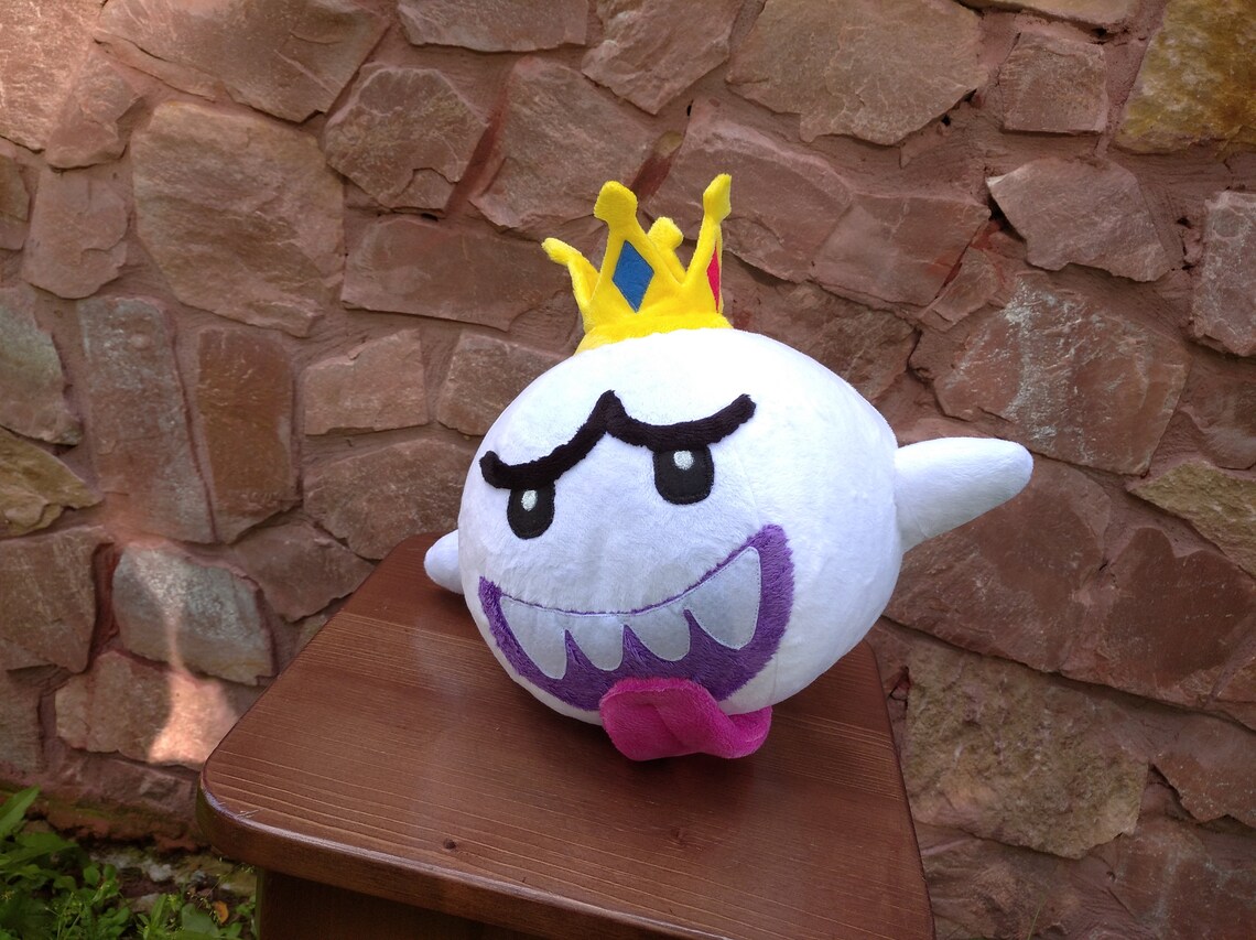 King Boo Plush Toy . Custom Plush Inspired by King Boo From | Etsy