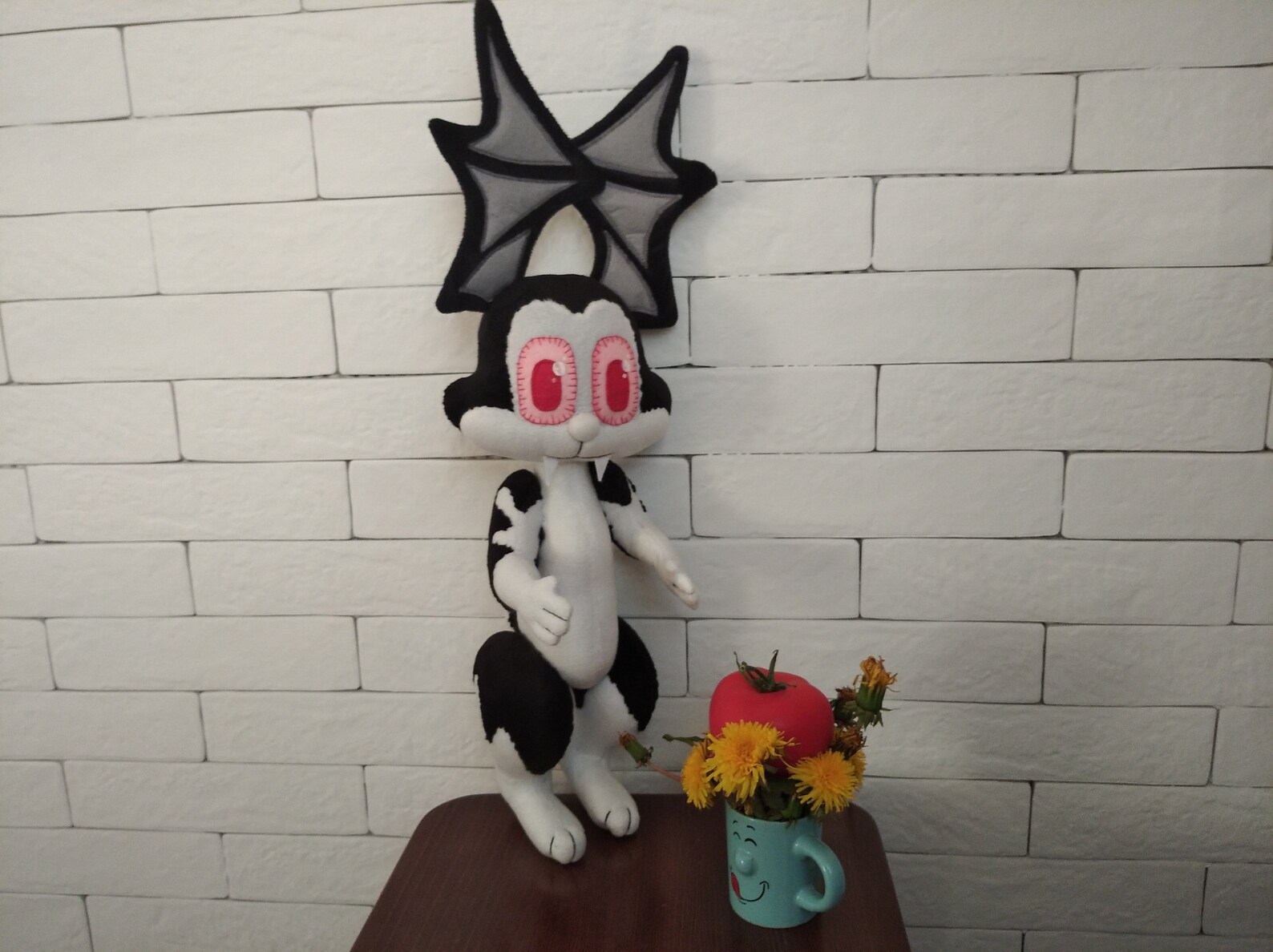 Banicule rabbit vampire. Bunny Bunnicula plush. It is a sample - Etsy ...
