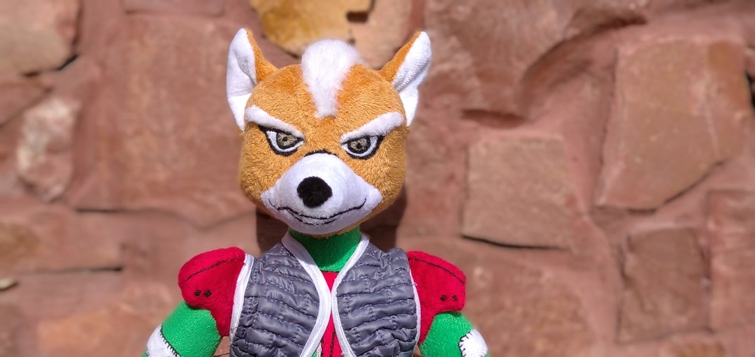 Fox. A Plush Toy Inspired by Fox Mccloud From the Star Fox Video Game ...