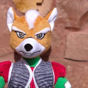 Fox. A Plush Toy Inspired by Fox Mccloud From the Star Fox Video Game ...