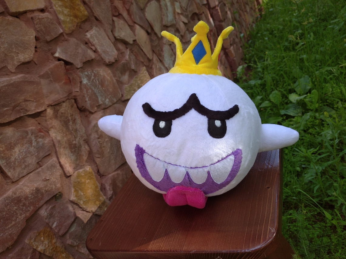 King Boo plush toy . Custom plush inspired by King Boo from | Etsy