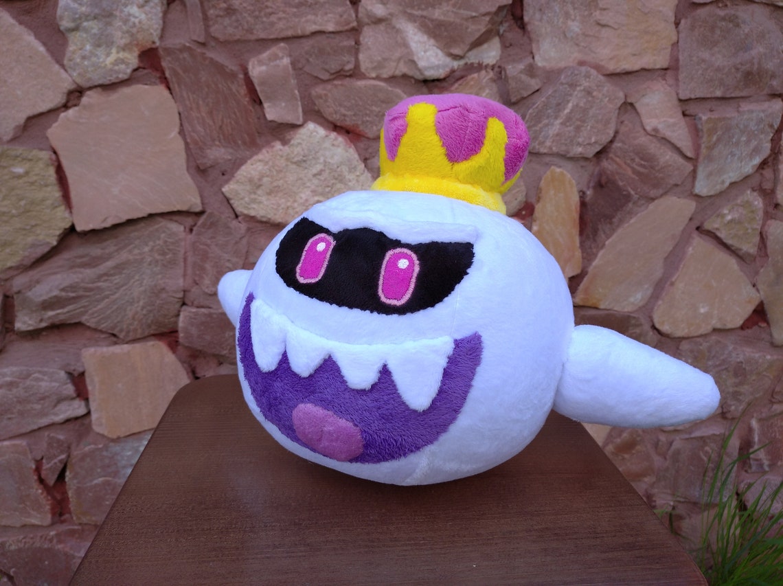 Custom Plush Inspired by King Boo From Mario. Please Sed Us - Etsy