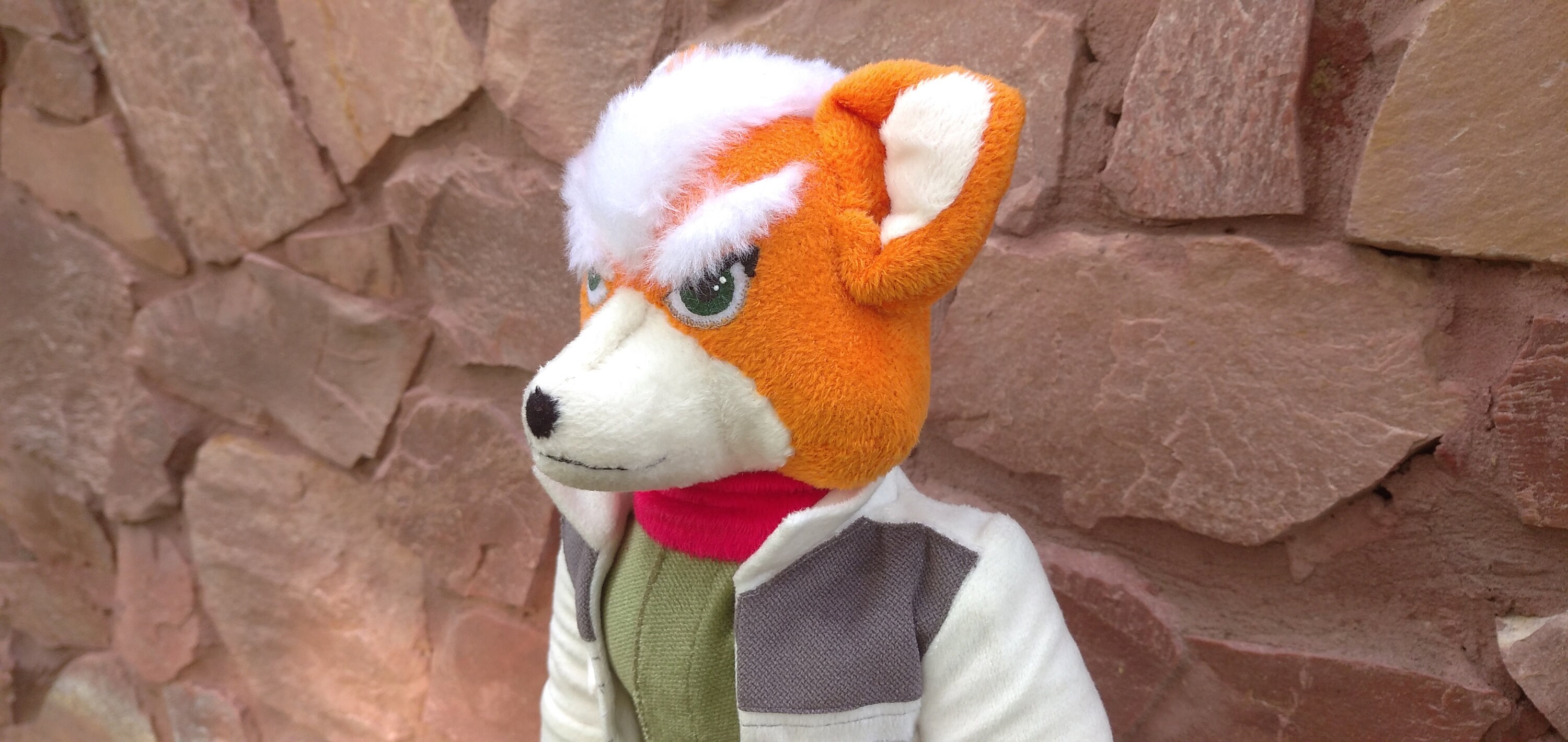 Plush toy inspired by Fox McCloud from the Star Fox video | Etsy