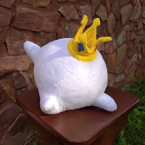 King Boo Plush Toy . Custom Plush, Inspired by King Boo, From Mario ...