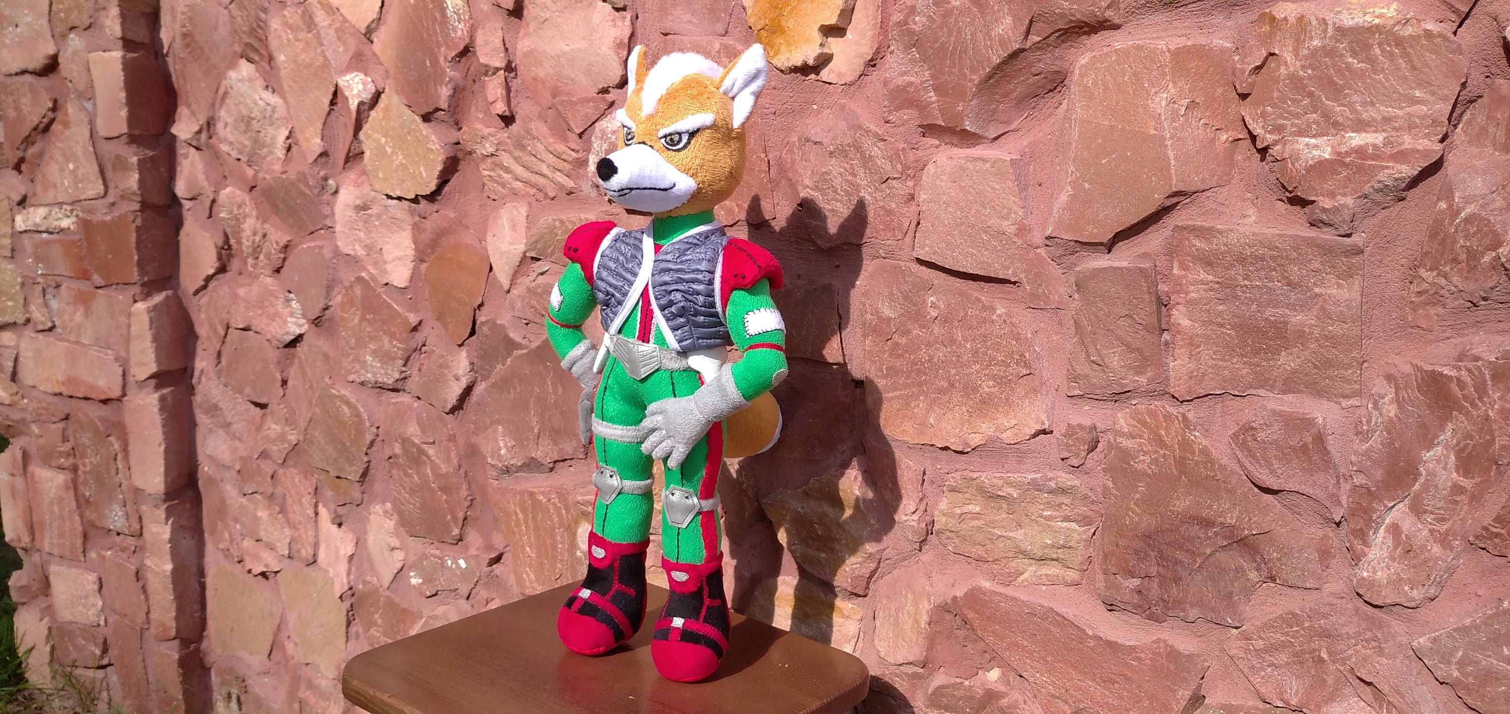 Fox. A plush toy inspired by Fox McCloud from the Star Fox - Etsy España