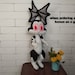 Banicule rabbit vampire. Bunny Bunnicula plush. It is a sample of the ...