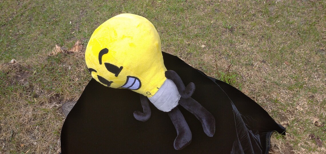 BFDI Toy Plush. Toy Light Bulb Inanimate Insanity. Custom - Etsy