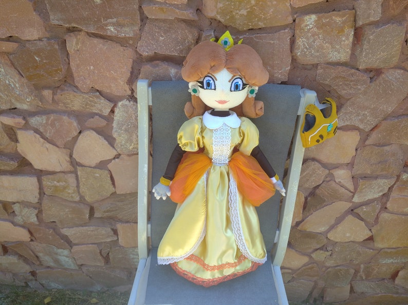 Custom Plush Inspired by Princess Daisy From Mario. - Etsy Canada