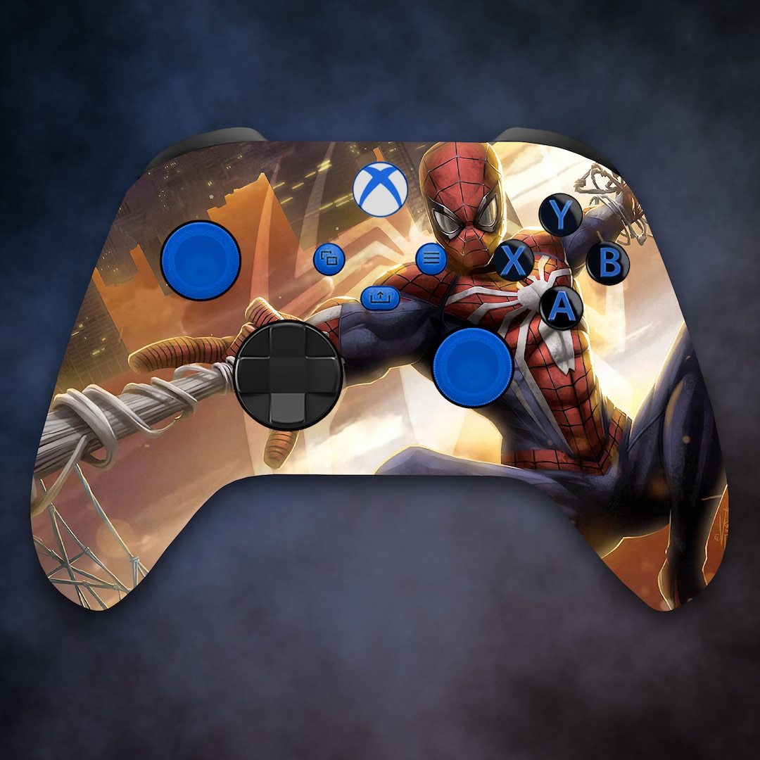 Spiderman Custom Wireless Controller for Xbox or PC - Etsy