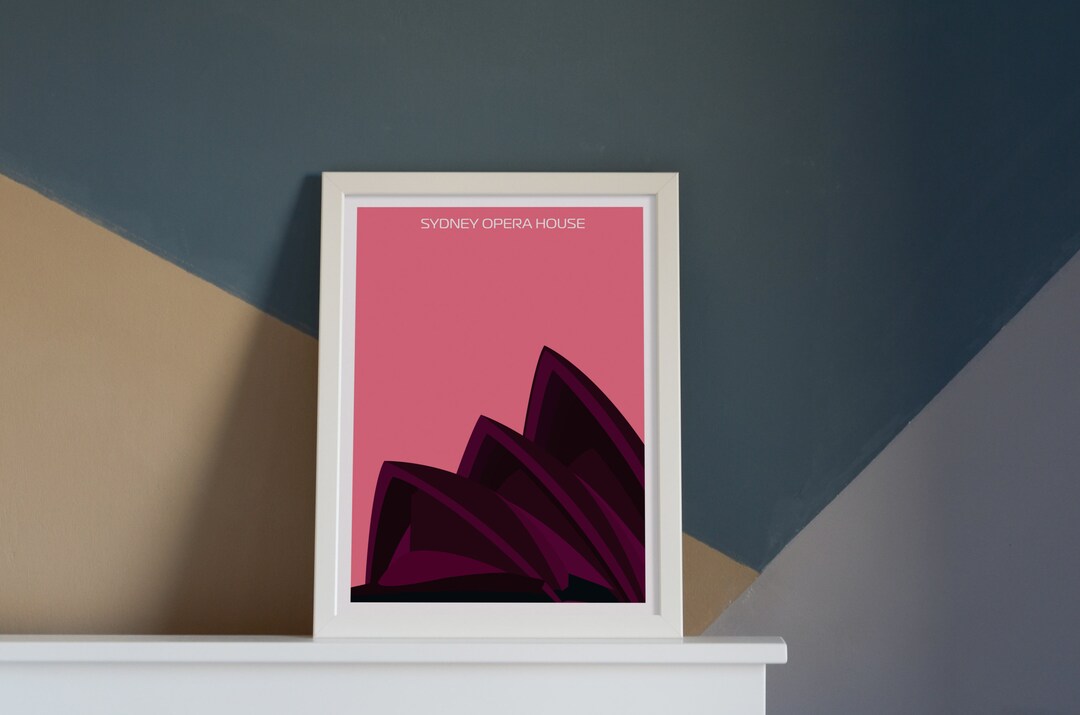 Printable Sydney Opera House Poster - Etsy UK