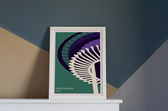 Printable Space Needle Poster - Etsy