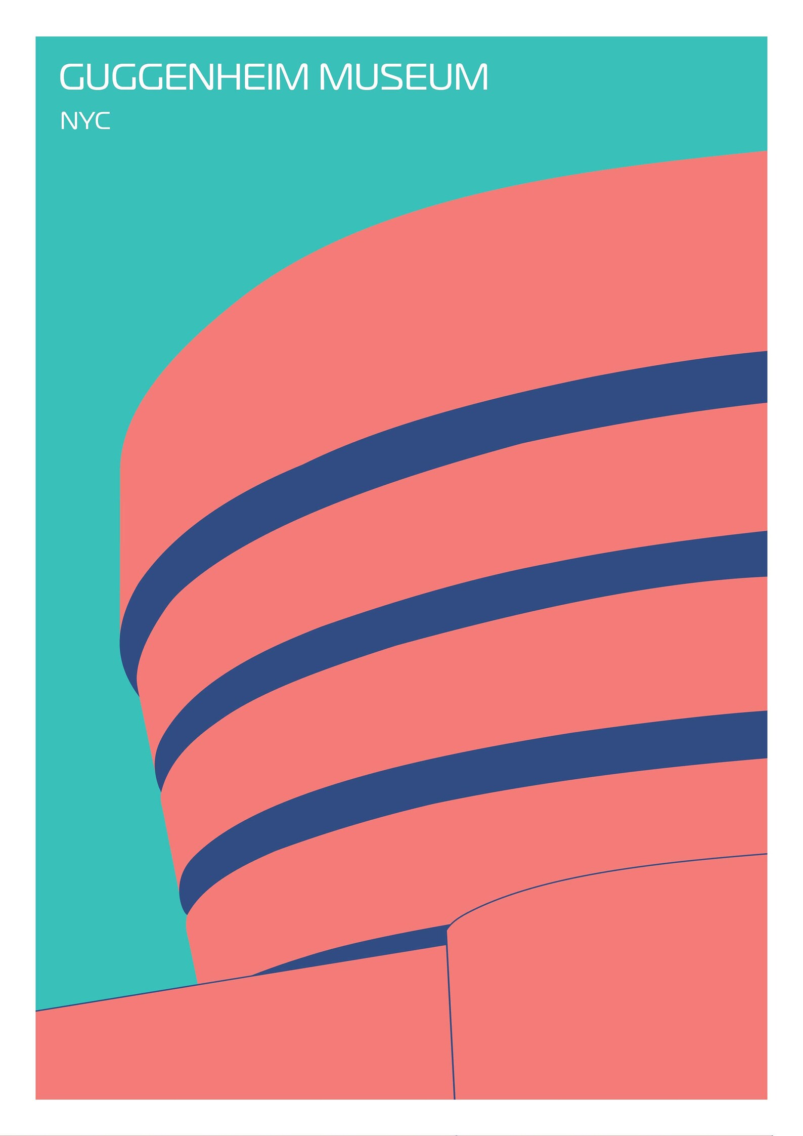 Printable Guggenheim Poster - Etsy