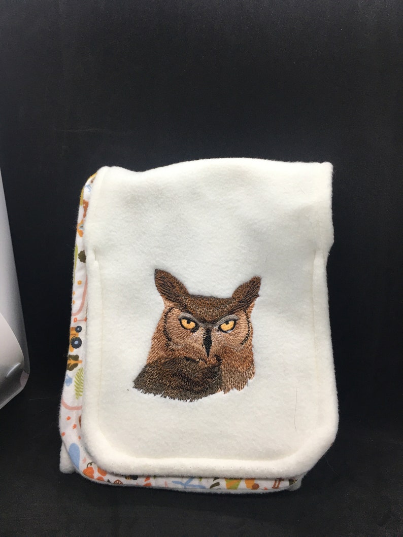 Winter Scarf With Owl - Etsy