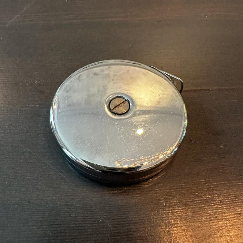 Vintage Keuffel Esser Metal Tape Measure – K&E Engineer’s Retractable ...