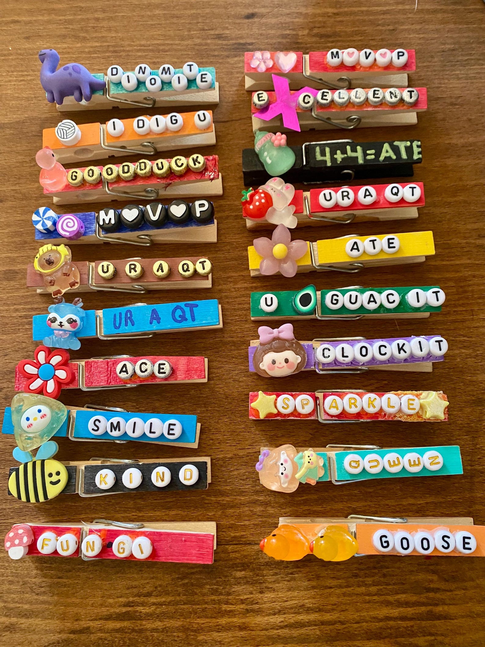Volleyball Spirit Clips - Etsy