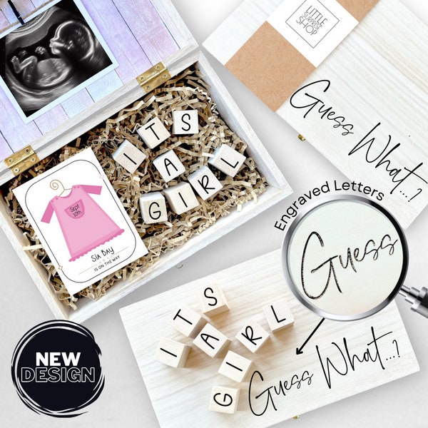 Gender Reveal Box for Parents - Etsy