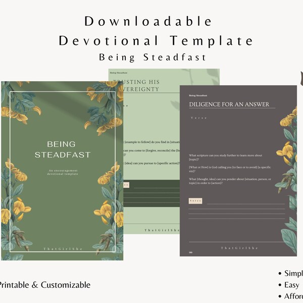 Steadfast in Christ - Etsy