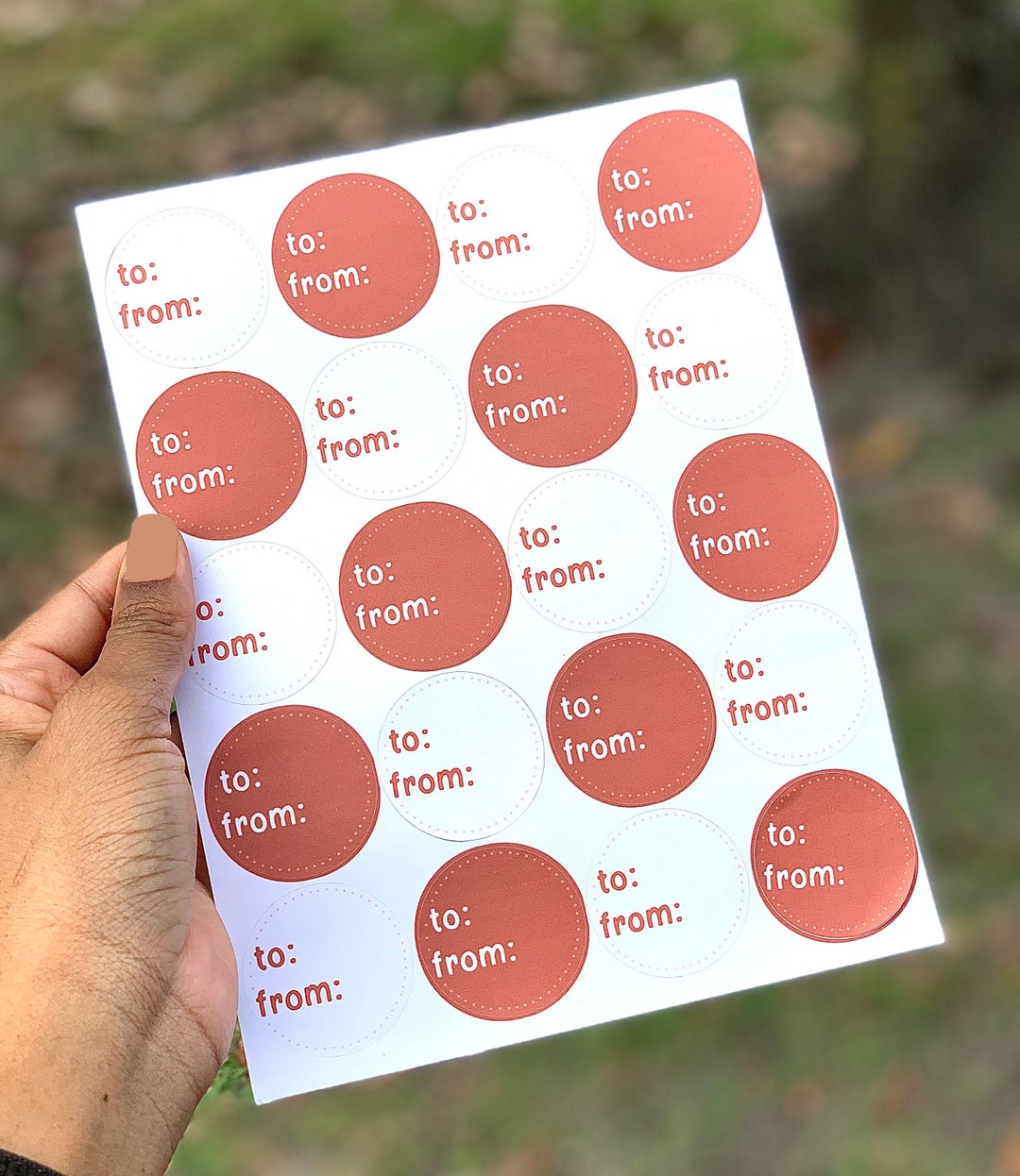 To From Sticker Pack // Packaging Stickers // Gift Labels // Christmas ...