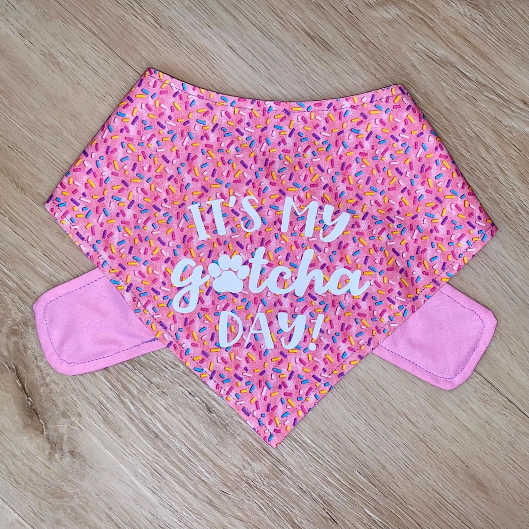 Gotcha Day Bandana | Birthday Bandana | Gotcha Day Dog Accessories ...