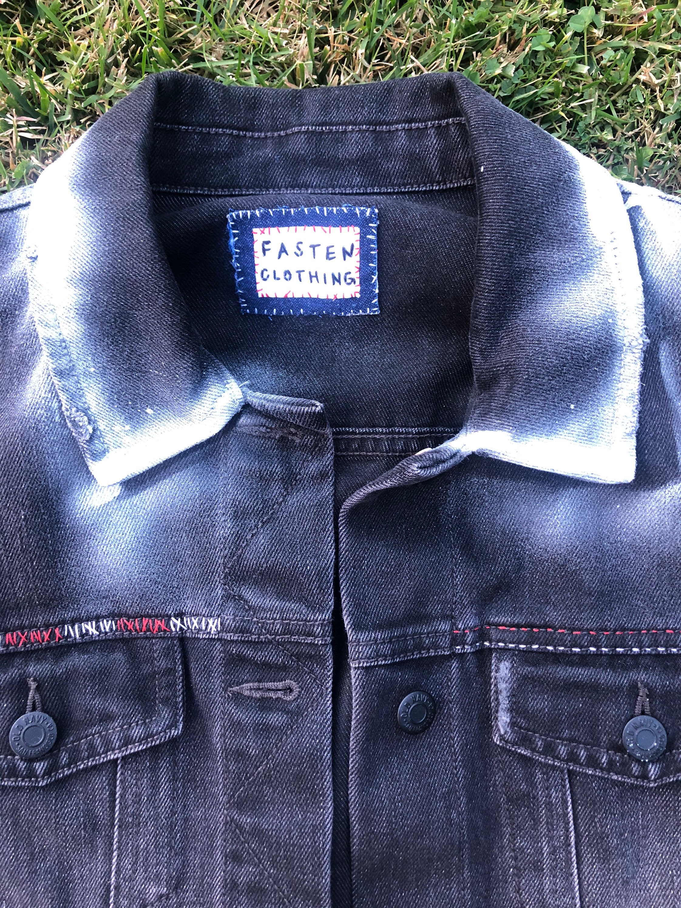 SPRAY PAINT JACKET - Etsy