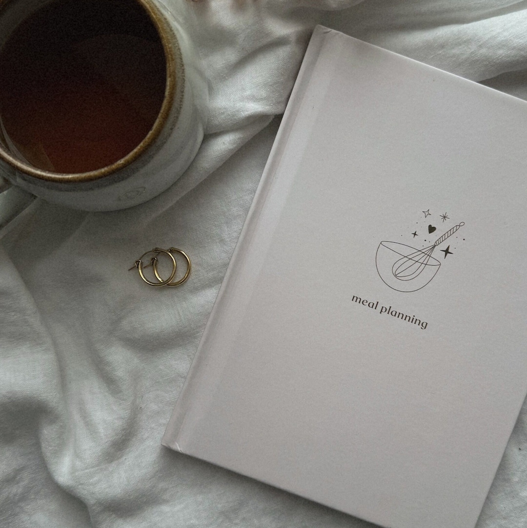 Notebook, Meal Planning Book, Blank Notebook With Perforated Pages ...