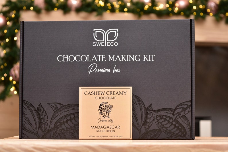 Premium Raw Cahew Creamy Chocolate Making Kit - Etsy