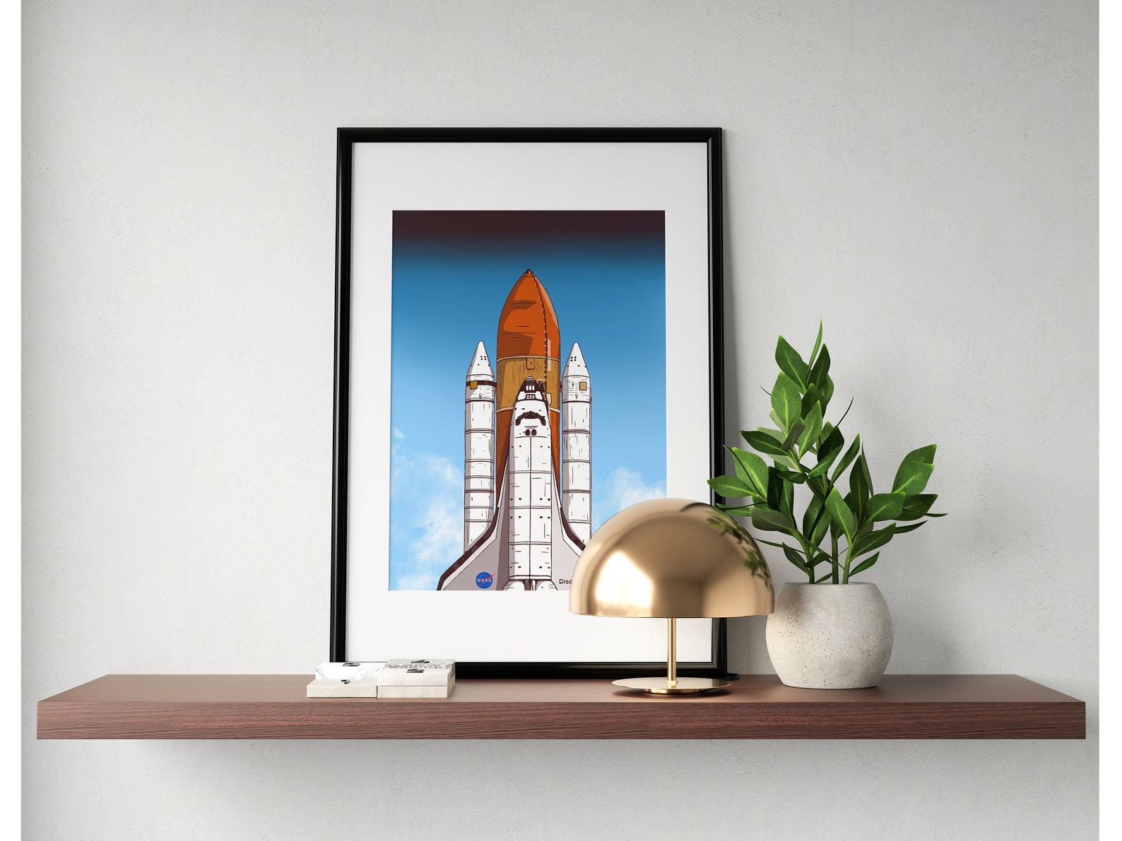 Nasa Space Shuttle Poster - Etsy