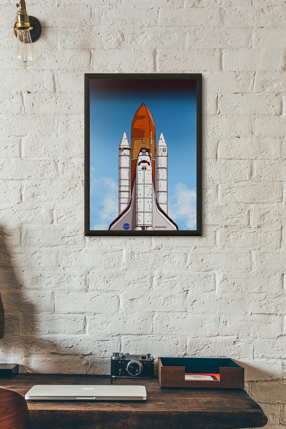 Nasa Space Shuttle Poster - Etsy
