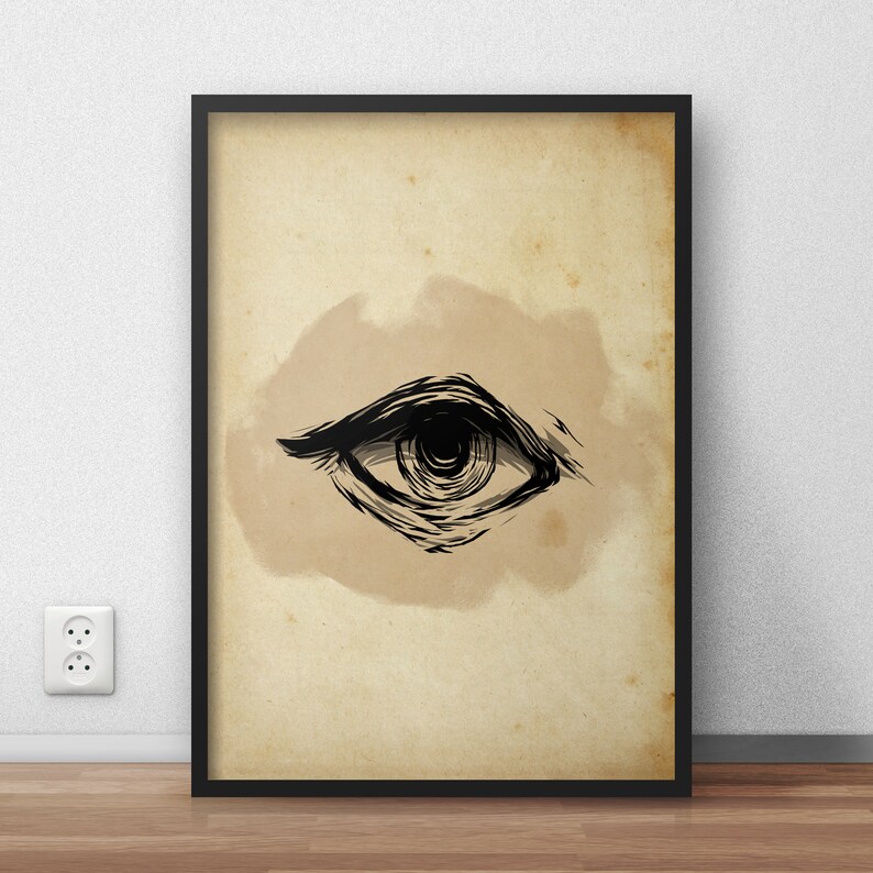 All Seeing Eye Poster - Etsy