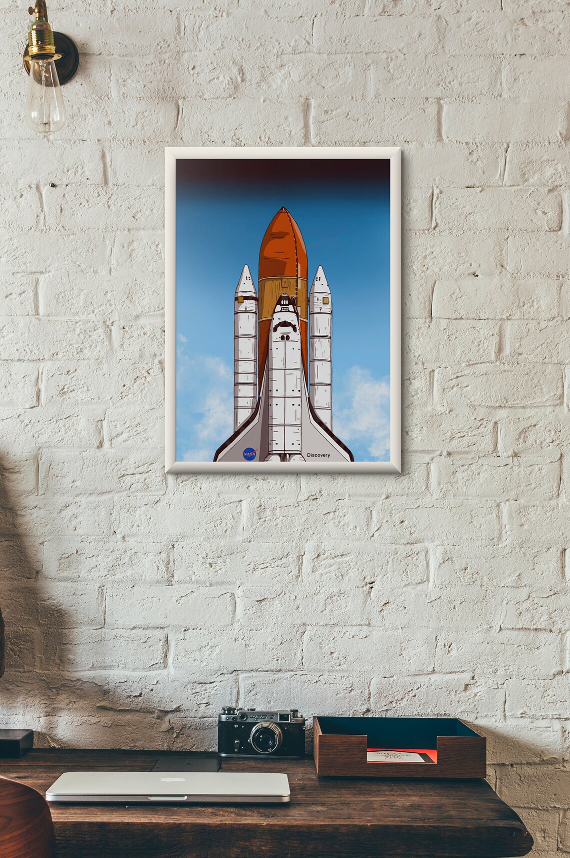 Nasa Space Shuttle Poster - Etsy