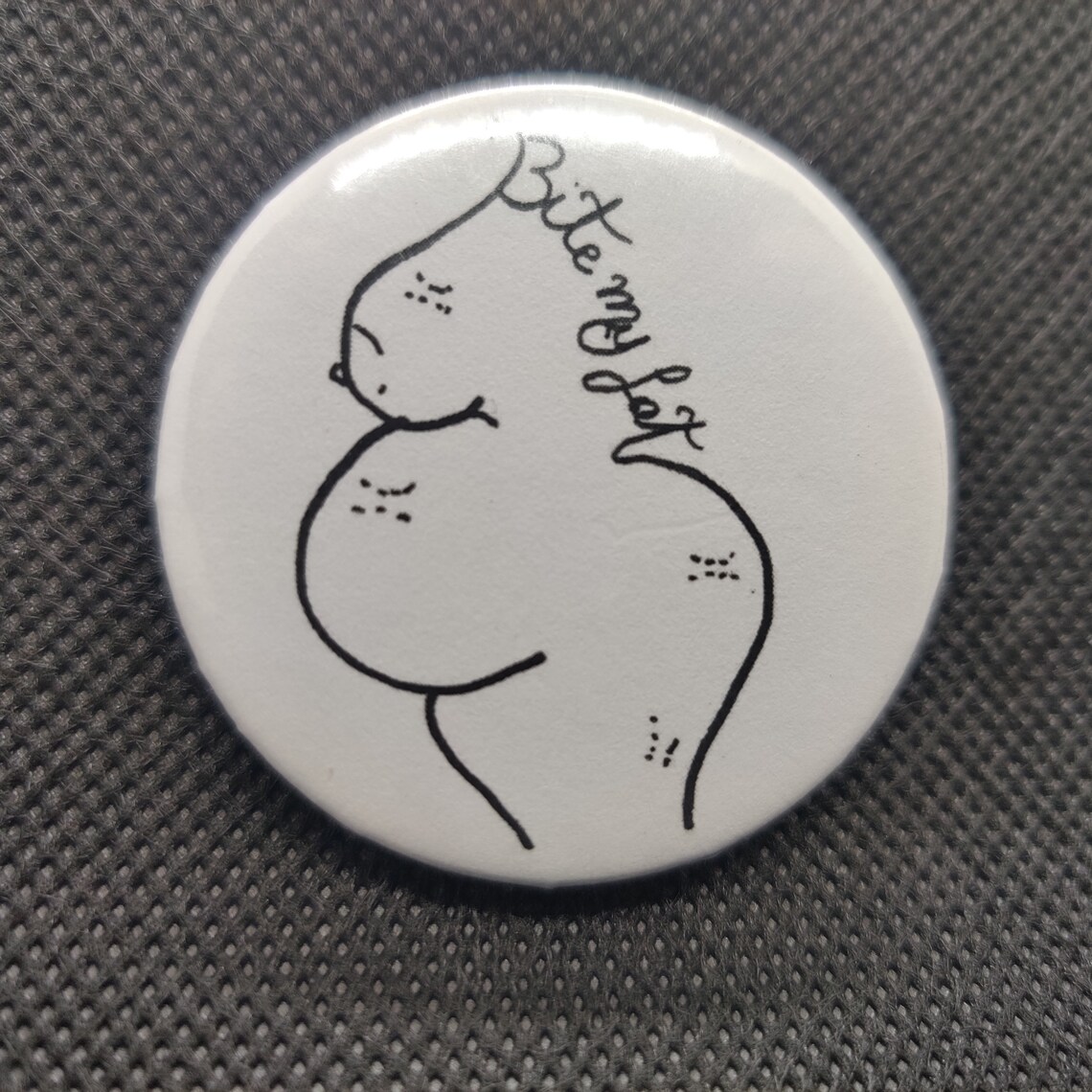 Pack of 4 Fat Positive / Body Positive Badge - Etsy Israel