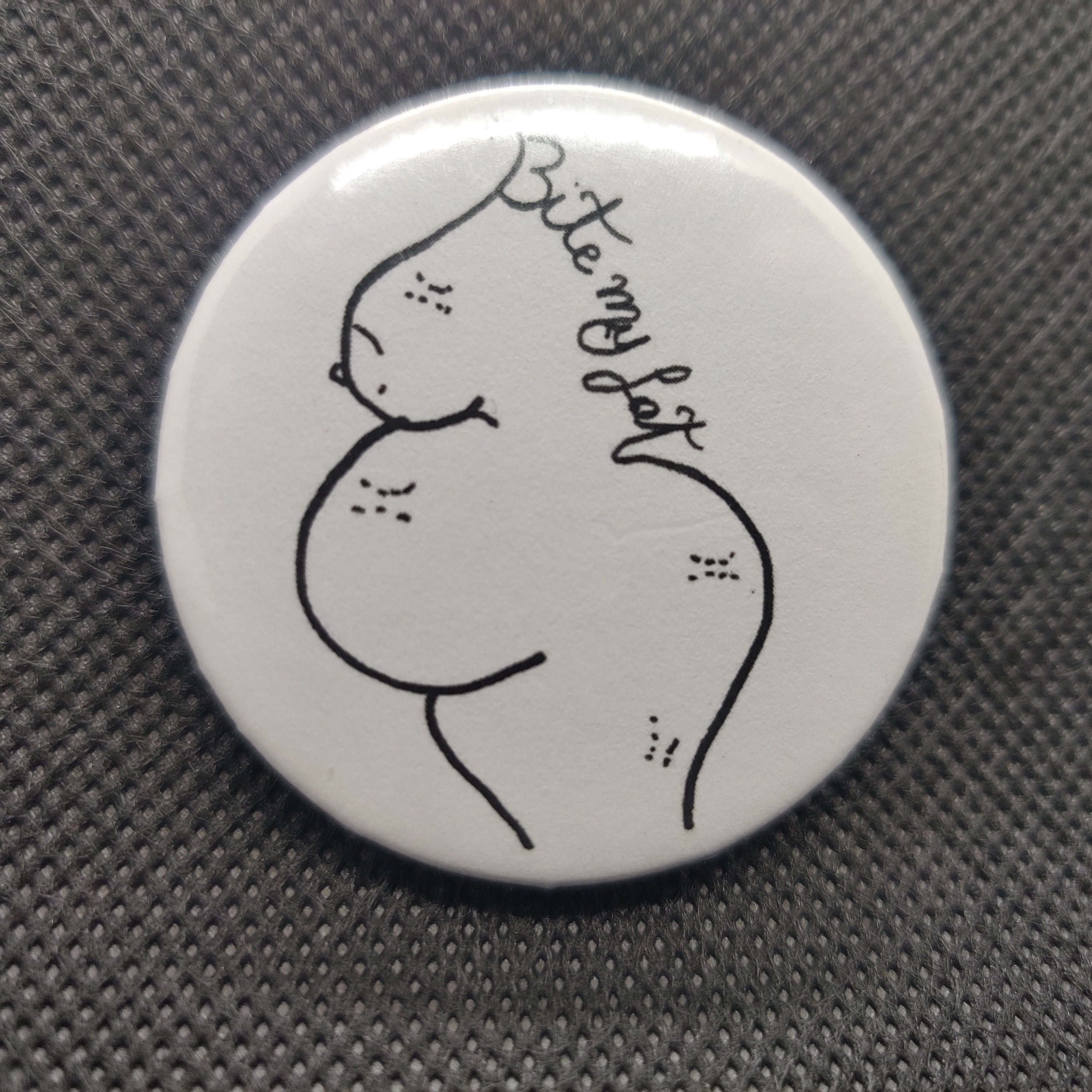 Pack of 4 Fat Positive / Body Positive Badge - Etsy Israel