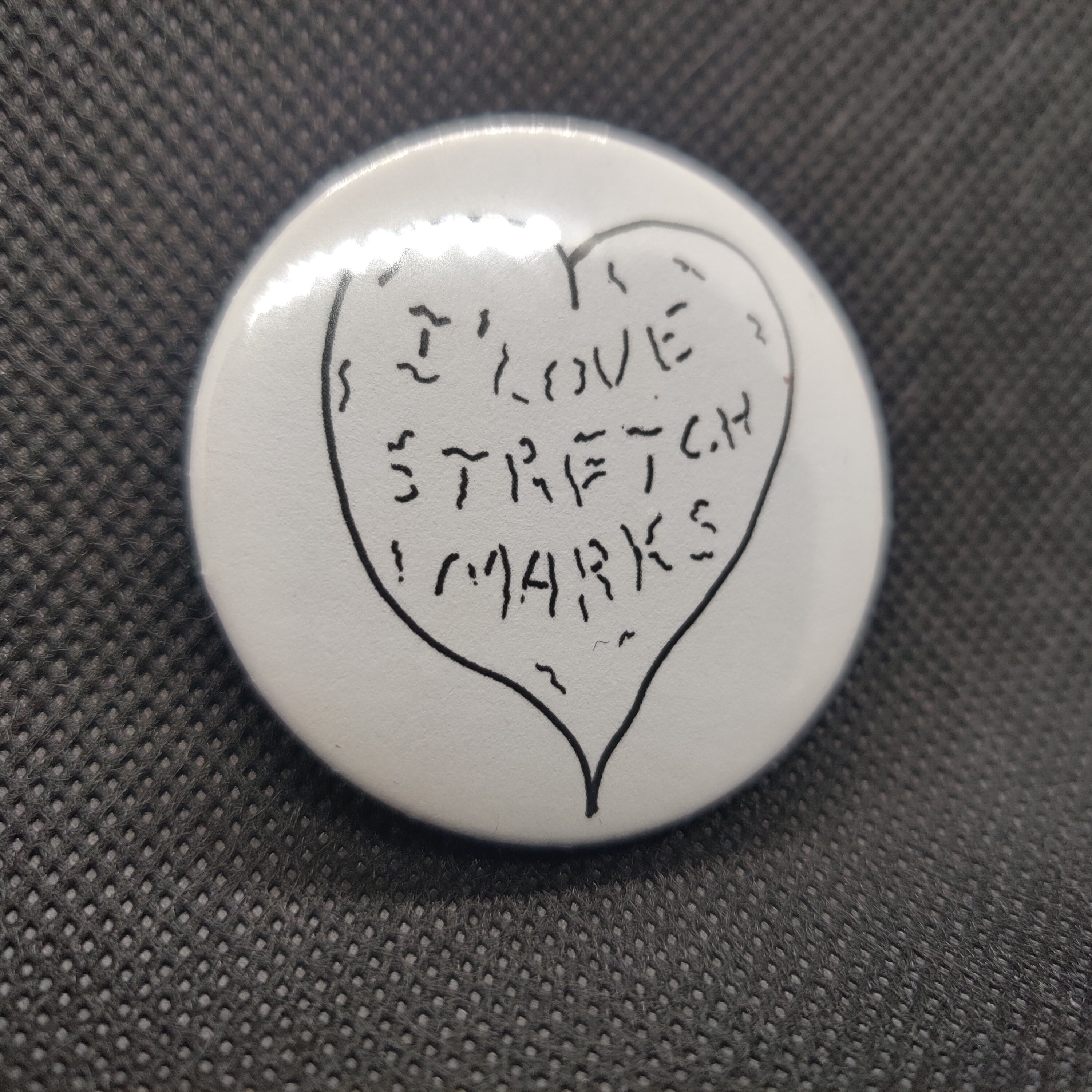 Pack of 4 Fat Positive / Body Positive Badge - Etsy Israel