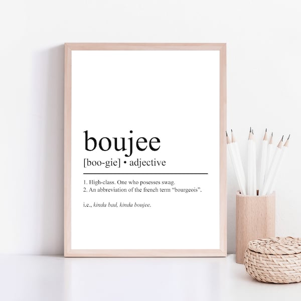 Boujee Quote - Etsy